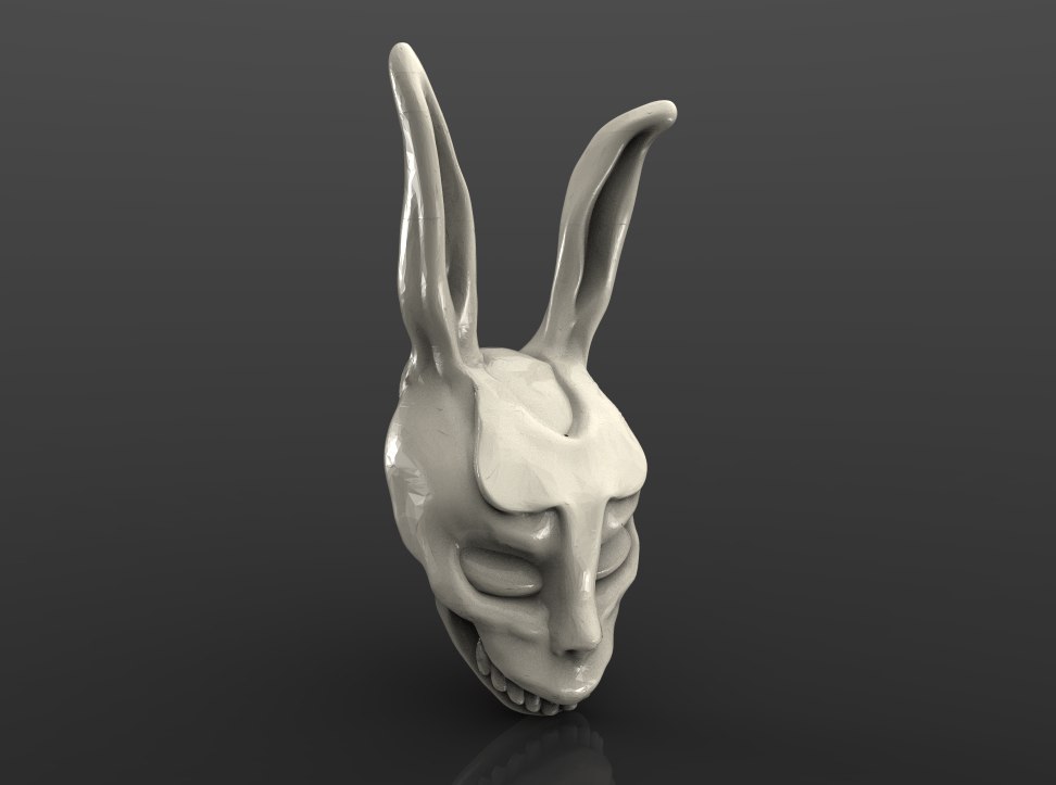 🎬 frank mask from movie cnc art bust・Free STL File for ・Cults