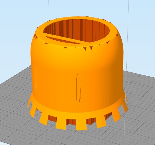 STL file engine cowling for rc zero aircraft ️ ・3D printer design to ...
