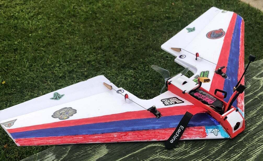 🏹 FliteTest Arrow complete FPV and electronic bay (Fuselage)・Free STL ...