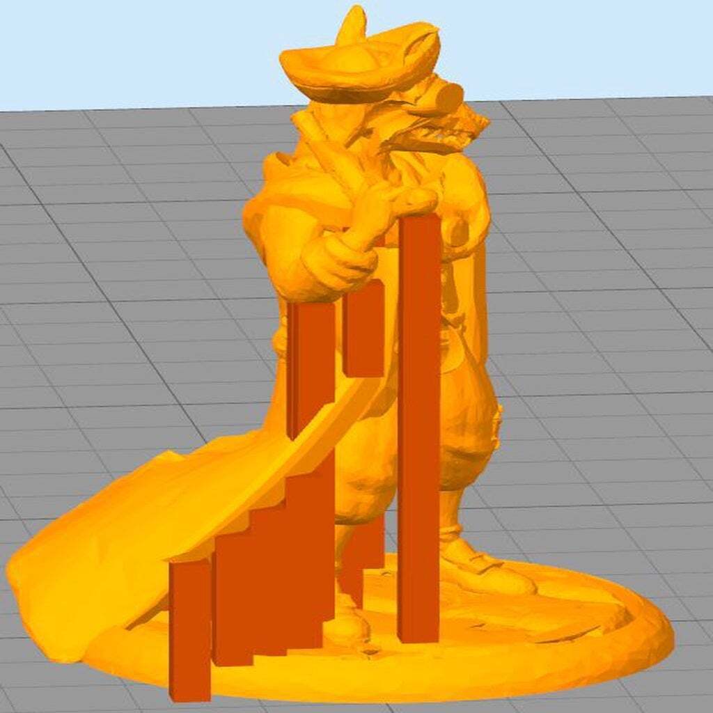 ♟ Mice and Mystics - Captain Vurst・ STL File for ・Cults