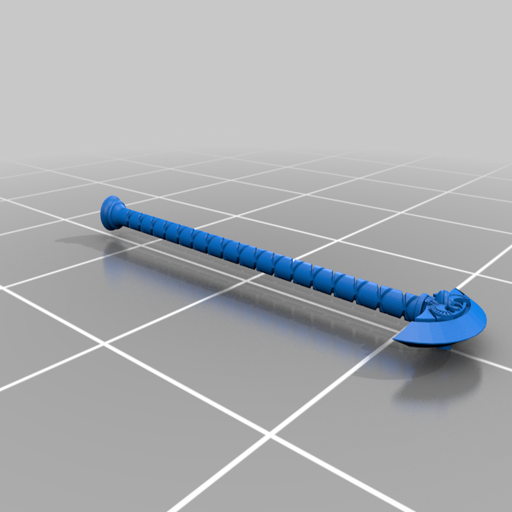 Free STL file Dusty Sorcerer's Fan Axe 🪓 ・3D print object to download・Cults