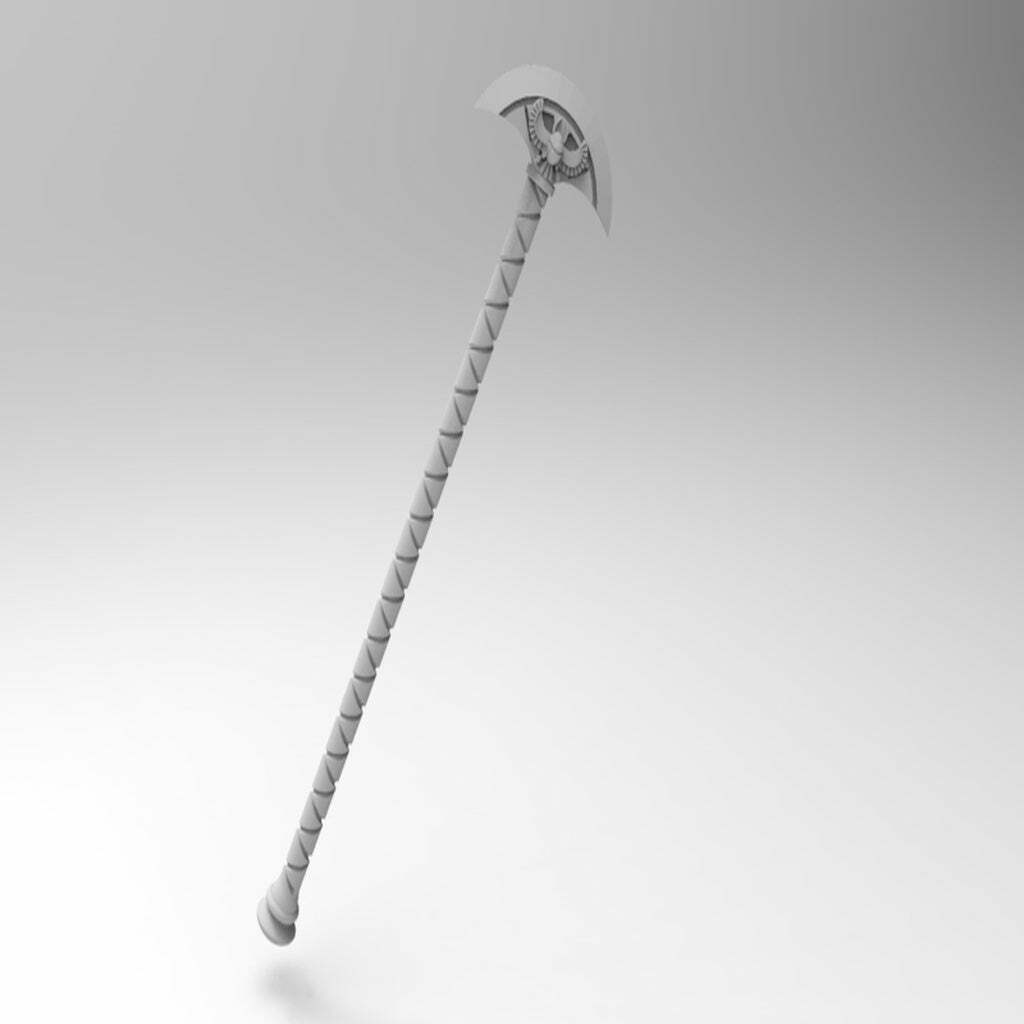Free STL file Dusty Sorcerer's Fan Axe 🪓 ・3D print object to download・Cults