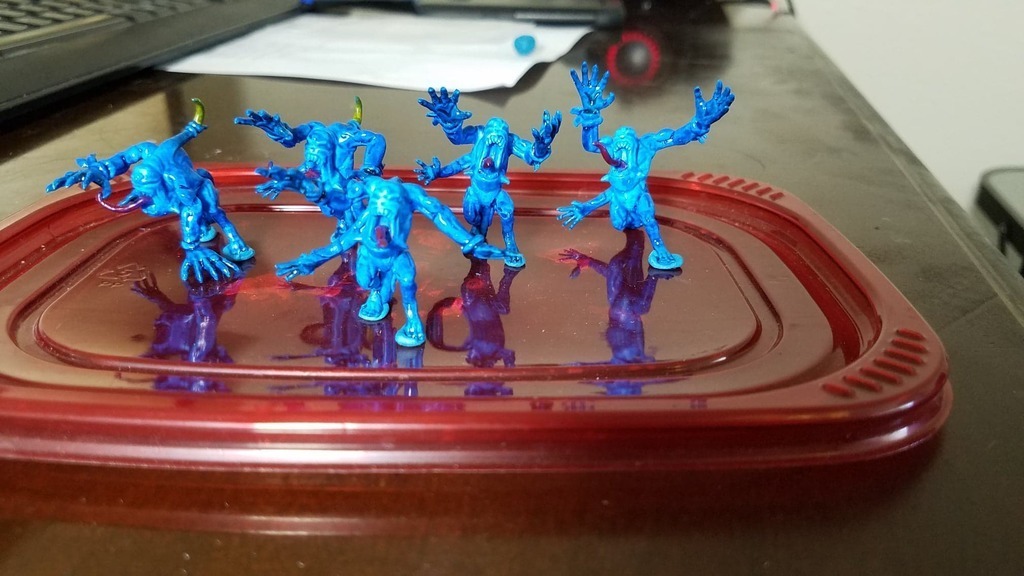 3D print Magenta (or Blue) Nightmares With Aggressive Jazz Hands・Cults