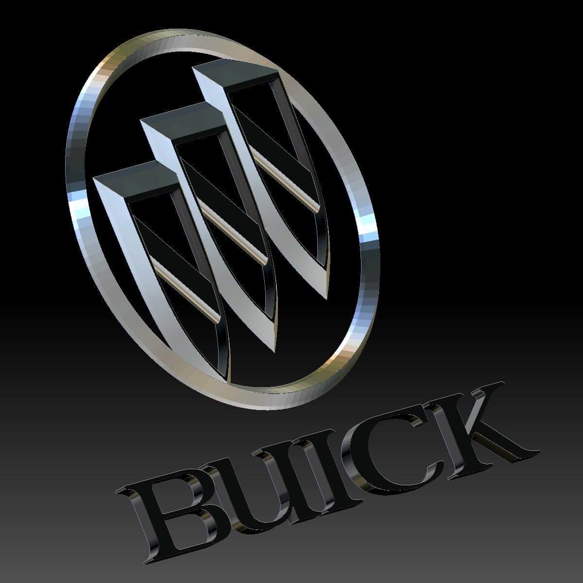 🚗 Buick logo・ STL File for ・Cults