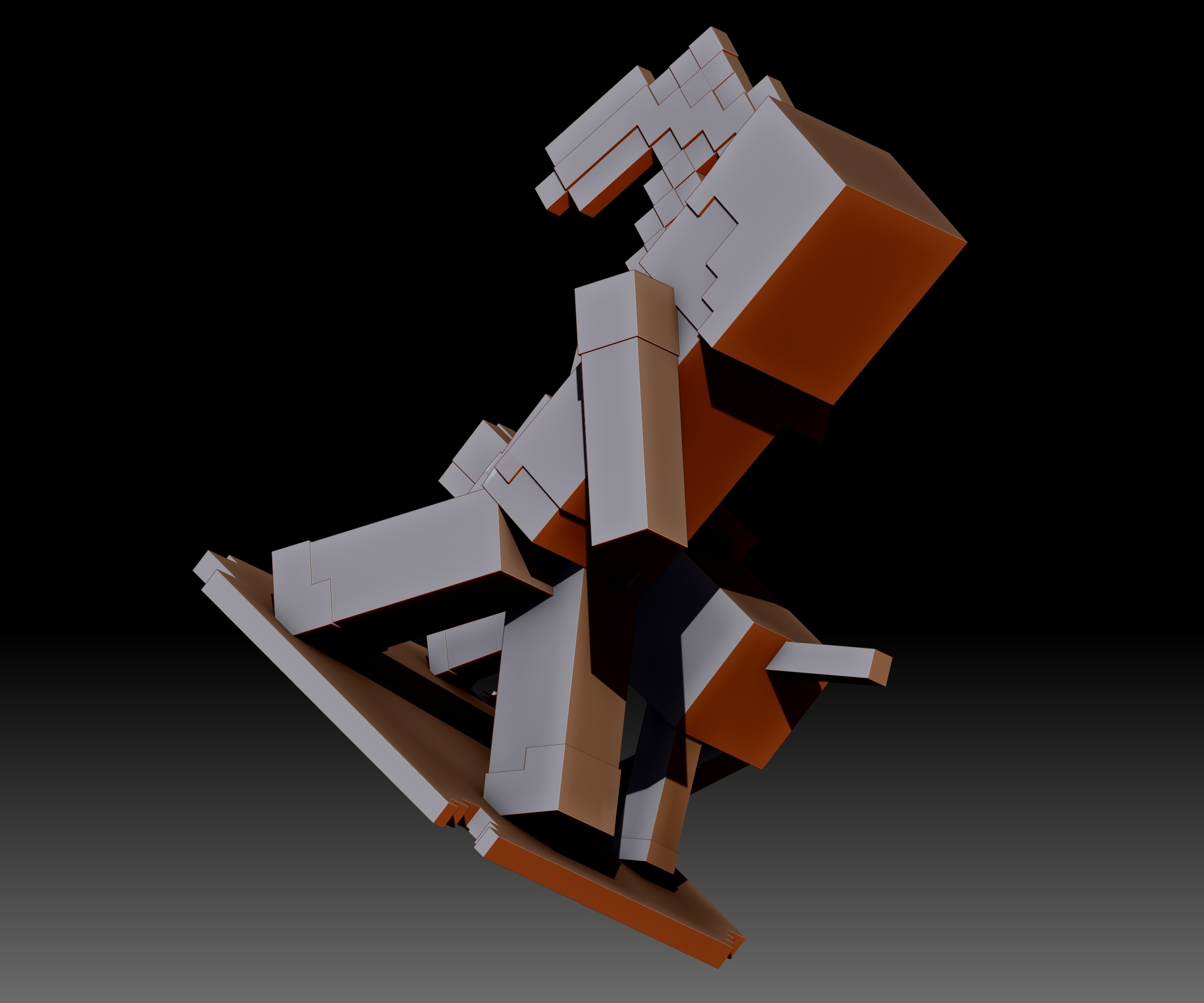 Archivo STL MineCraft Modelo 3d Archivo STL imprimible 👾 ・Modelo ...