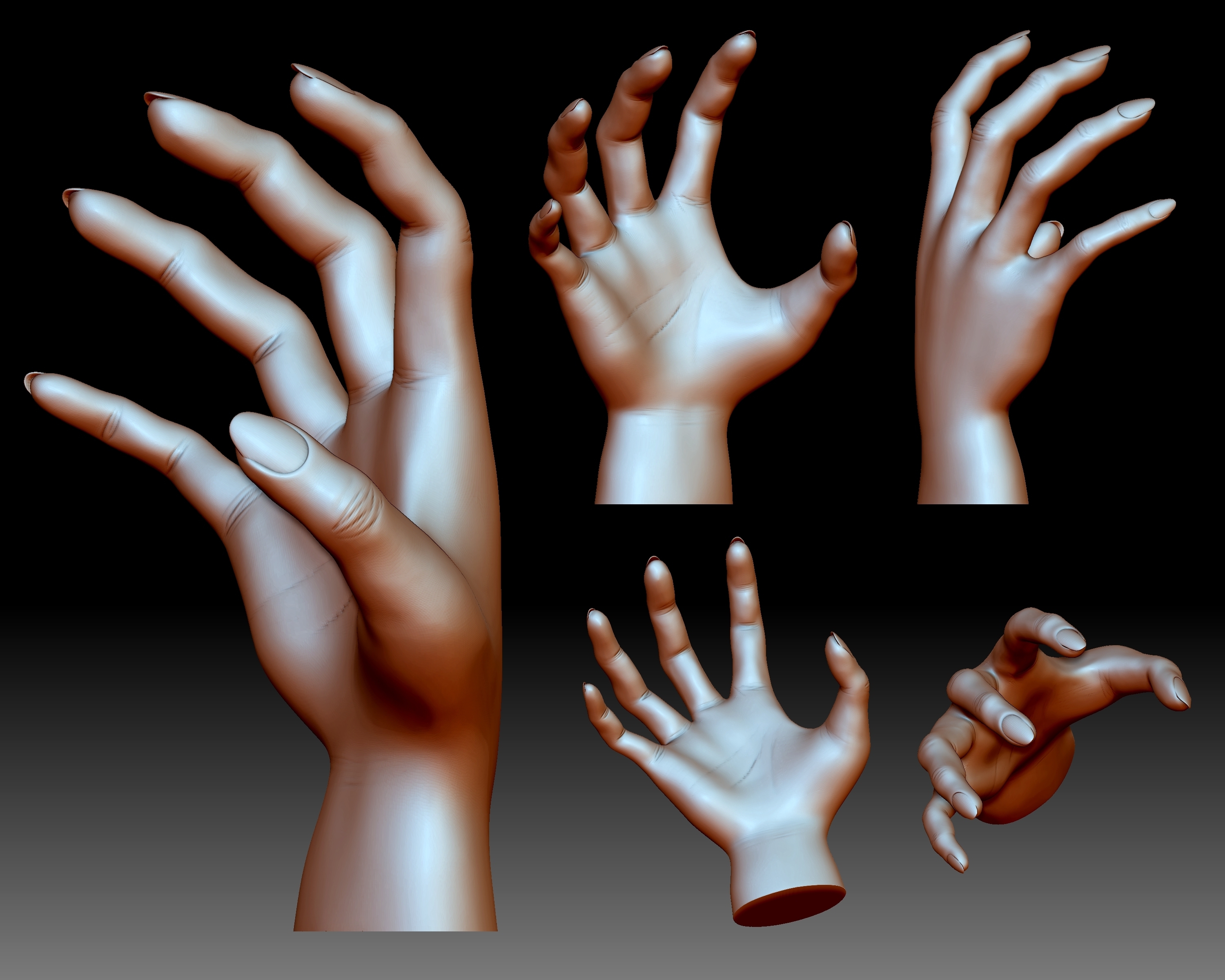 Hand Stand Jewelry Storage 3D printable model・ 3D File for ・Cults