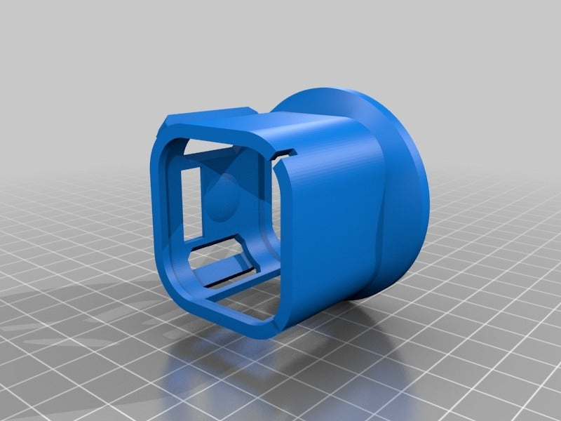 Free STL file GoPro Hero 4 - 5 Session sleeve ND 52mm circular filter 🚁 ...