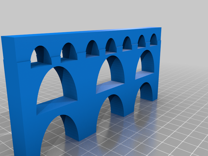 🏠 Roman Aqueducts・Free 3D File for ・Cults