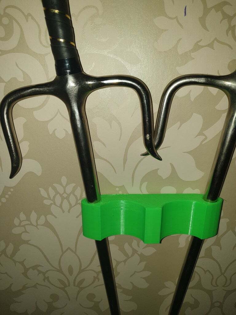 🔫 Sai weapon display Reworked・Free STL File for ・Cults