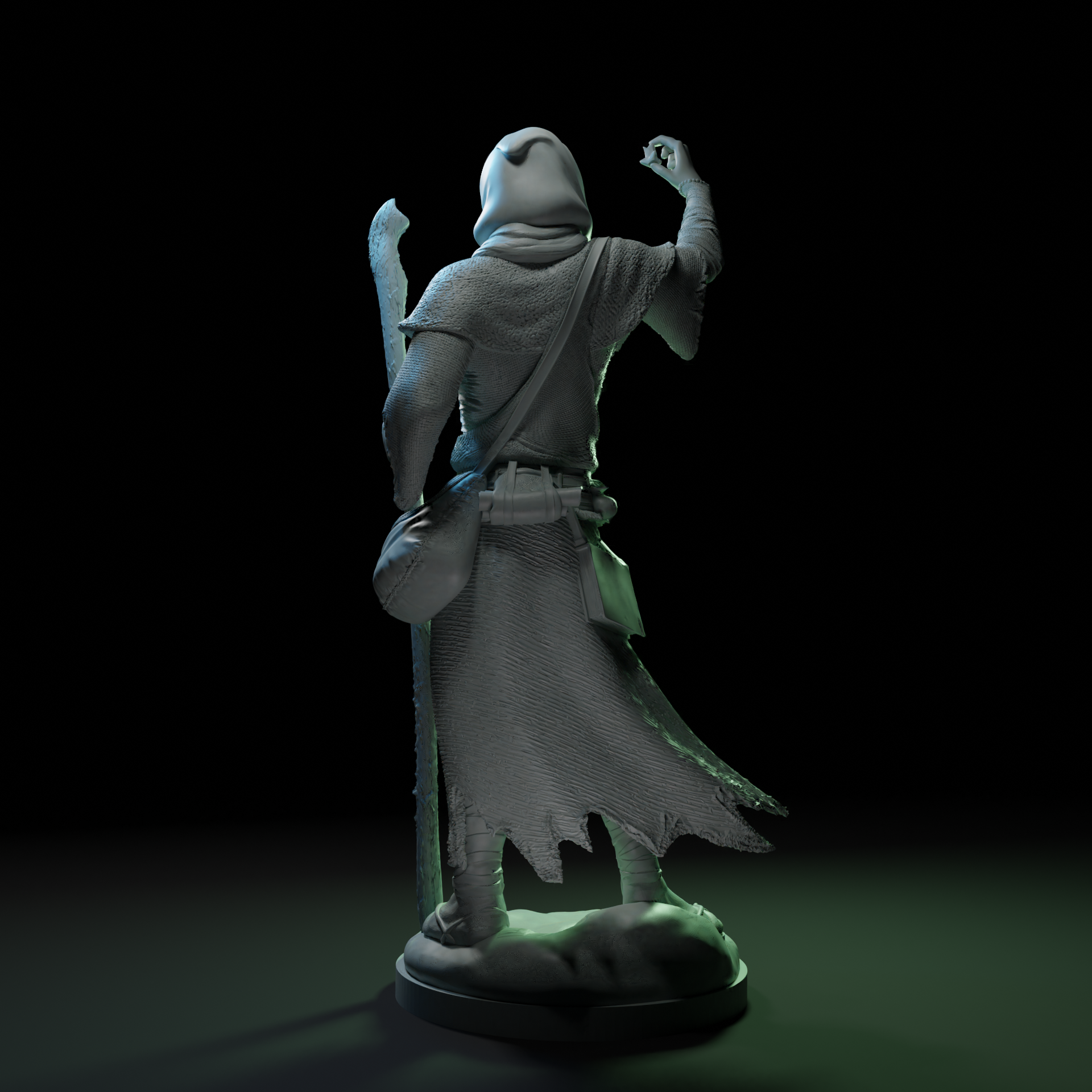🧙 Mage miniaturee・ STL File for ・Cults