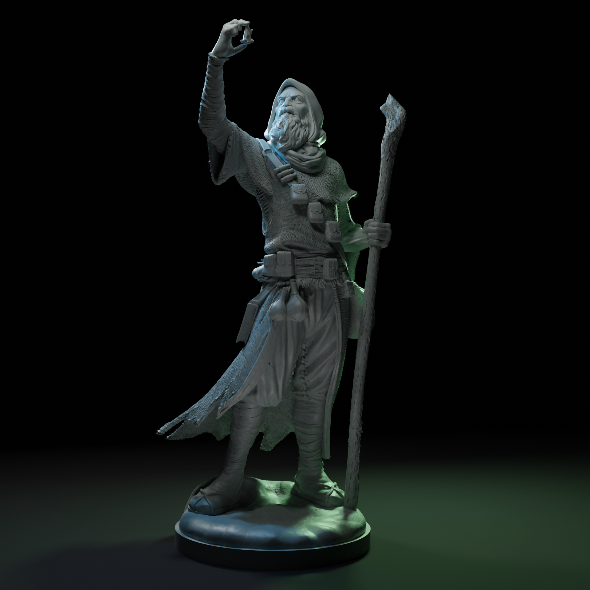 🧙 Mage miniaturee・ STL File for ・Cults