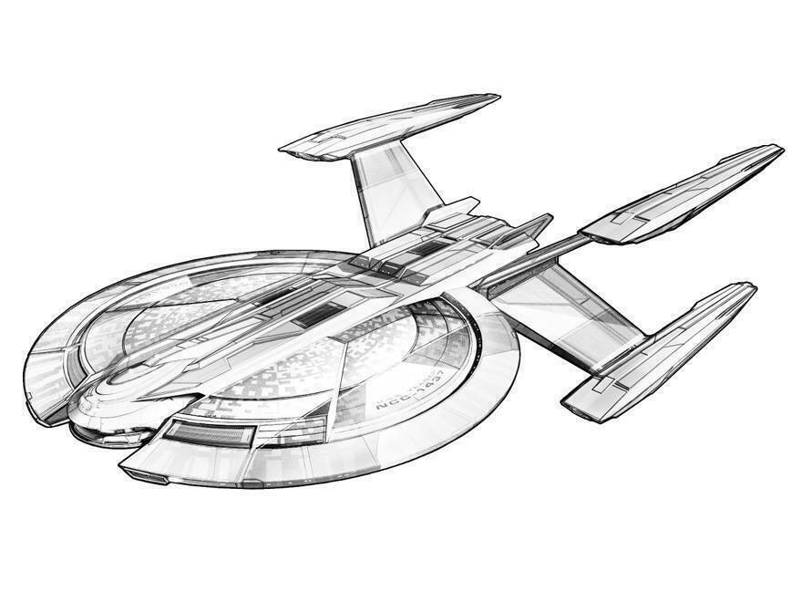 ⭐ Star Trek Discovery: U.S.S. Buran / Yeager・Free STL File for ・Cults