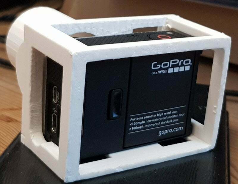 Free STL file Gopro to 1.25'' Telescope Adapter - Remix for Gopro 3 ...