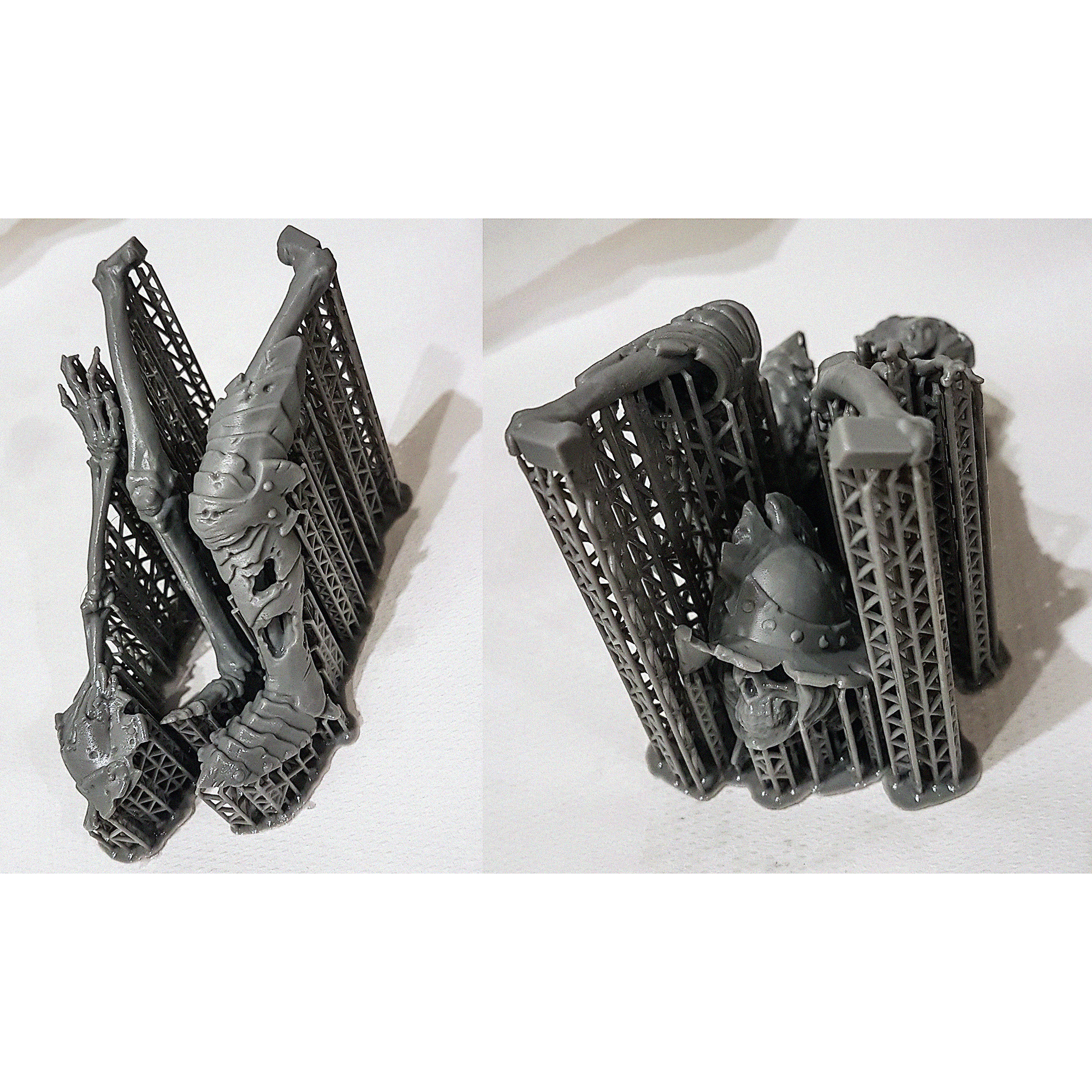 STL file Evil Skeleton Knight 💀・3D printable model to download・Cults