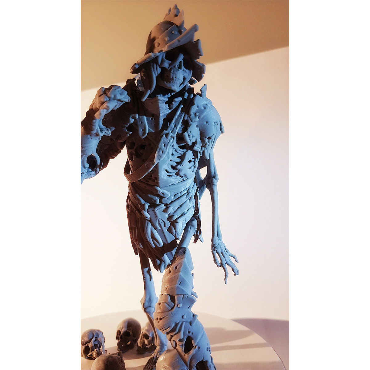 STL file Evil Skeleton Knight 💀・3D printable model to download・Cults