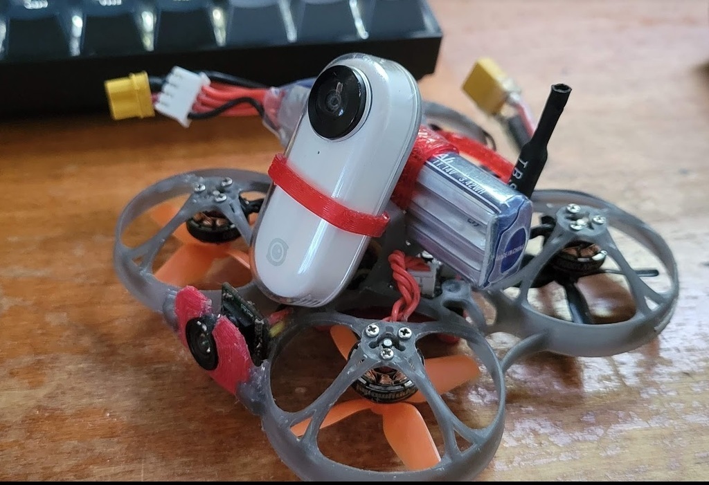 Free 3D file Insta 360 go Strap for whoops 🚁・3D printable design to ...