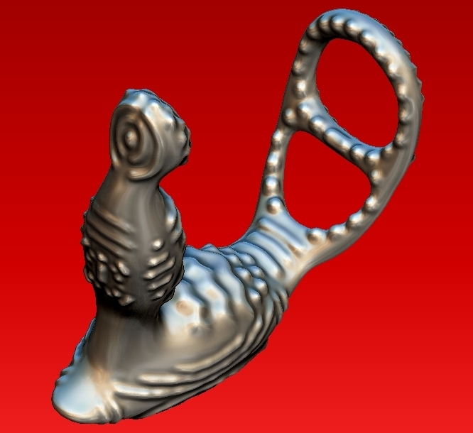 OBJ file SCRATCH the prostate massager 💆 ・3D printable model to ...