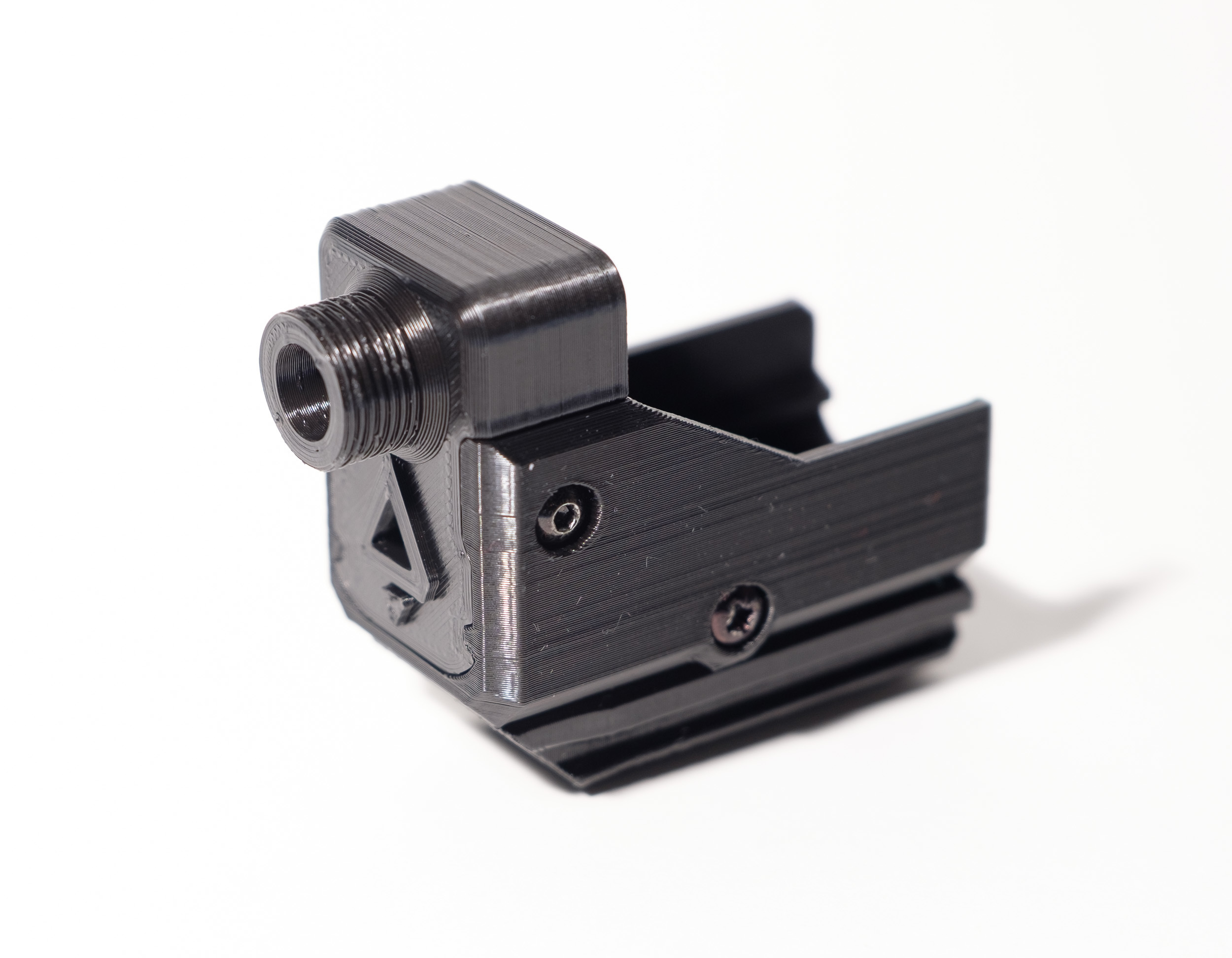🔫 Glock 19 (X) thread adapter・ STL File for ・Cults