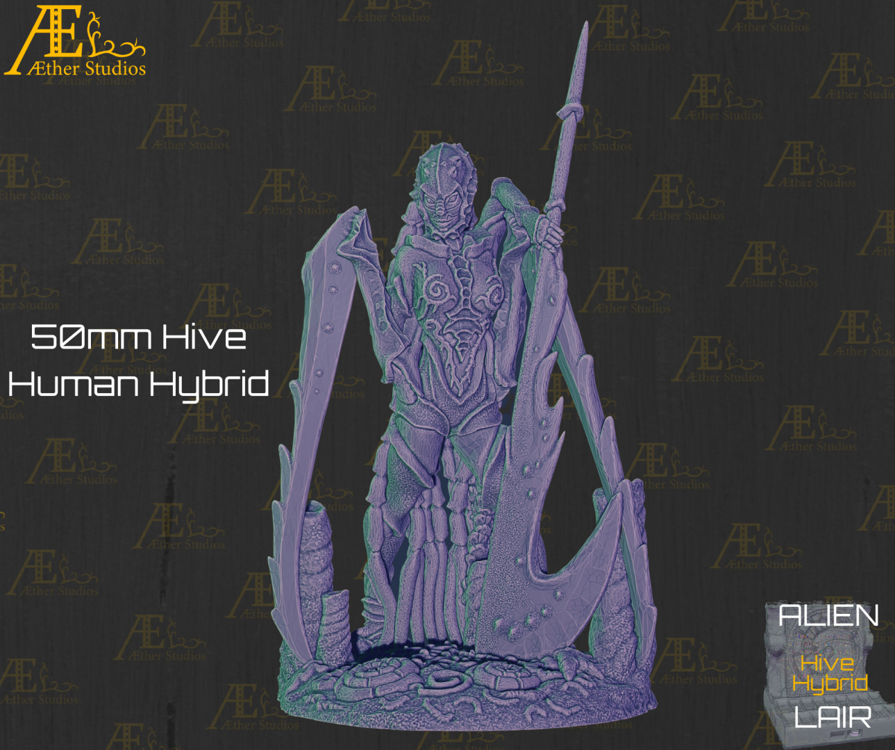 STL file AELAIR04 - Hive Hybrid 🛰 ・3D printing idea to download・Cults