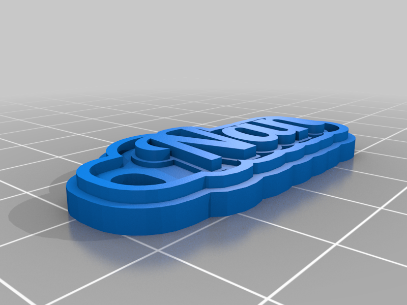 🗝️ Nan Keyring・Free STL File for ・Cults