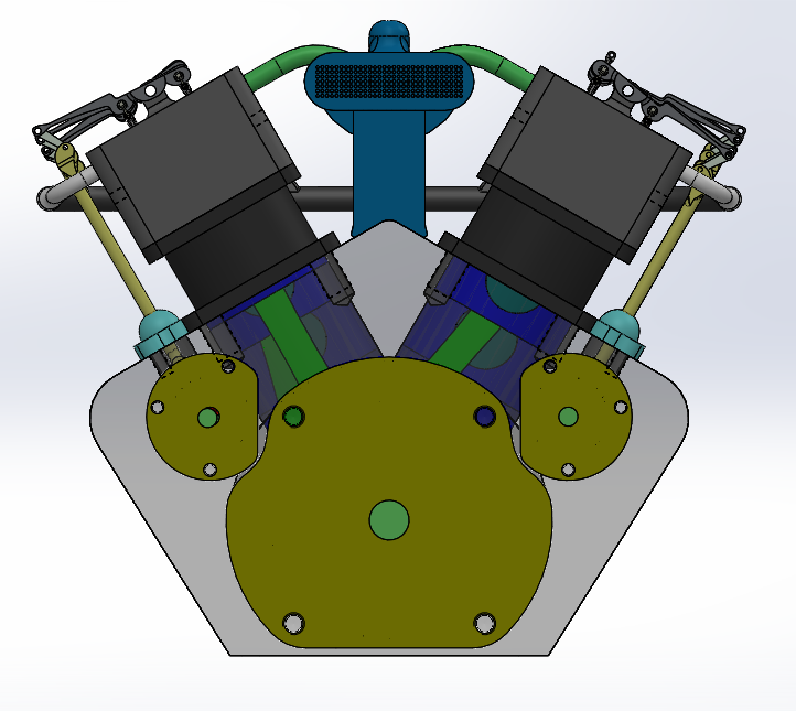 STL file V12 Engine 📱 ・Model to download and 3D print・Cults