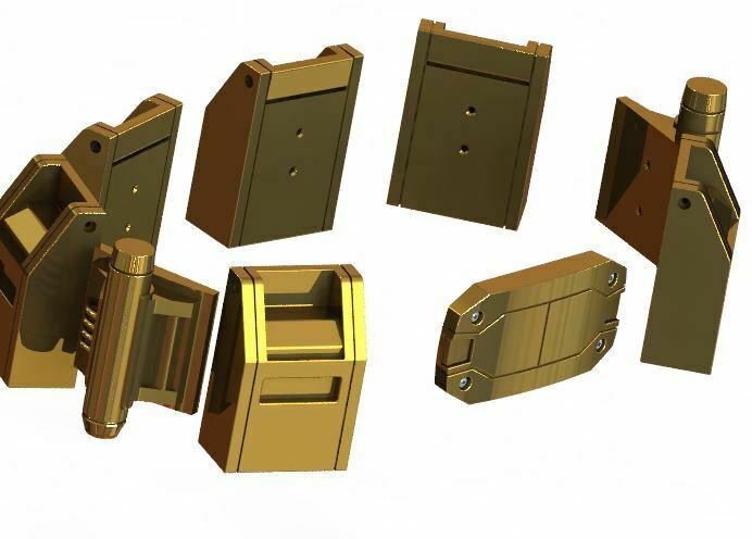 👽 UTILITY BELT-02・ STL File for 3D printing・Cults