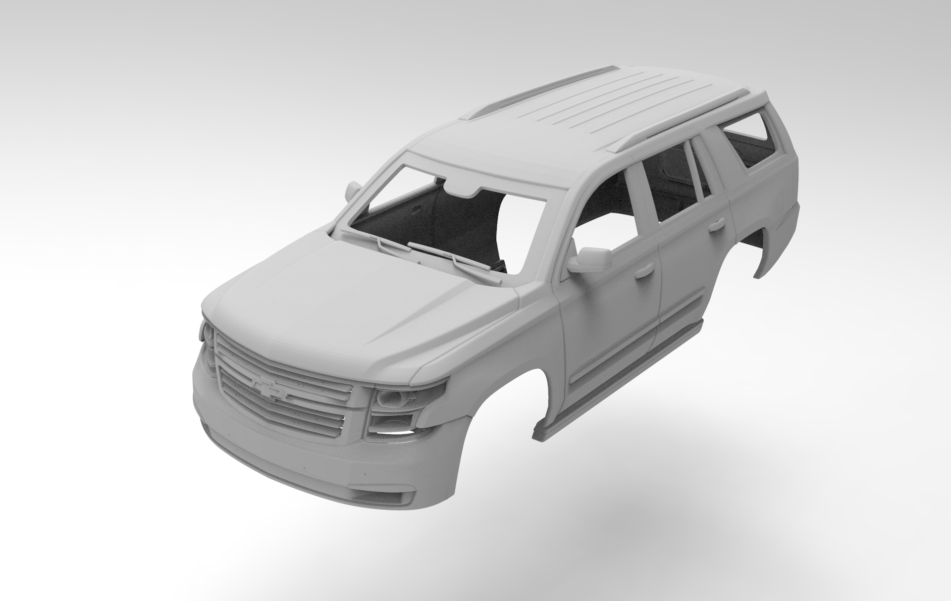 🚙 Chevrolet Tahoe 2015 313mm STL files 3D model Axial RC・ STL File for ...