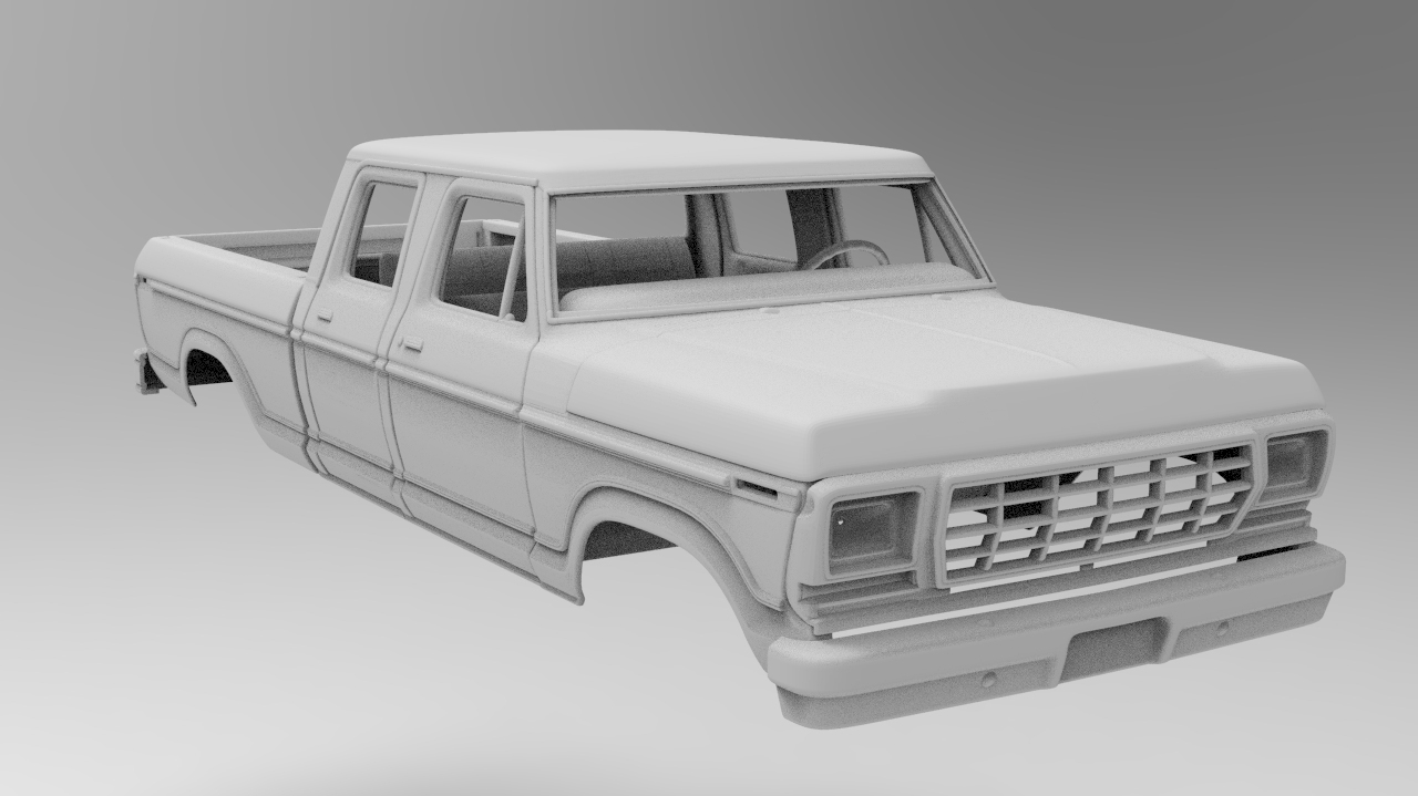 STL file RC Ford F150 1978 truck STL model 🚙 ・3D printing design to ...