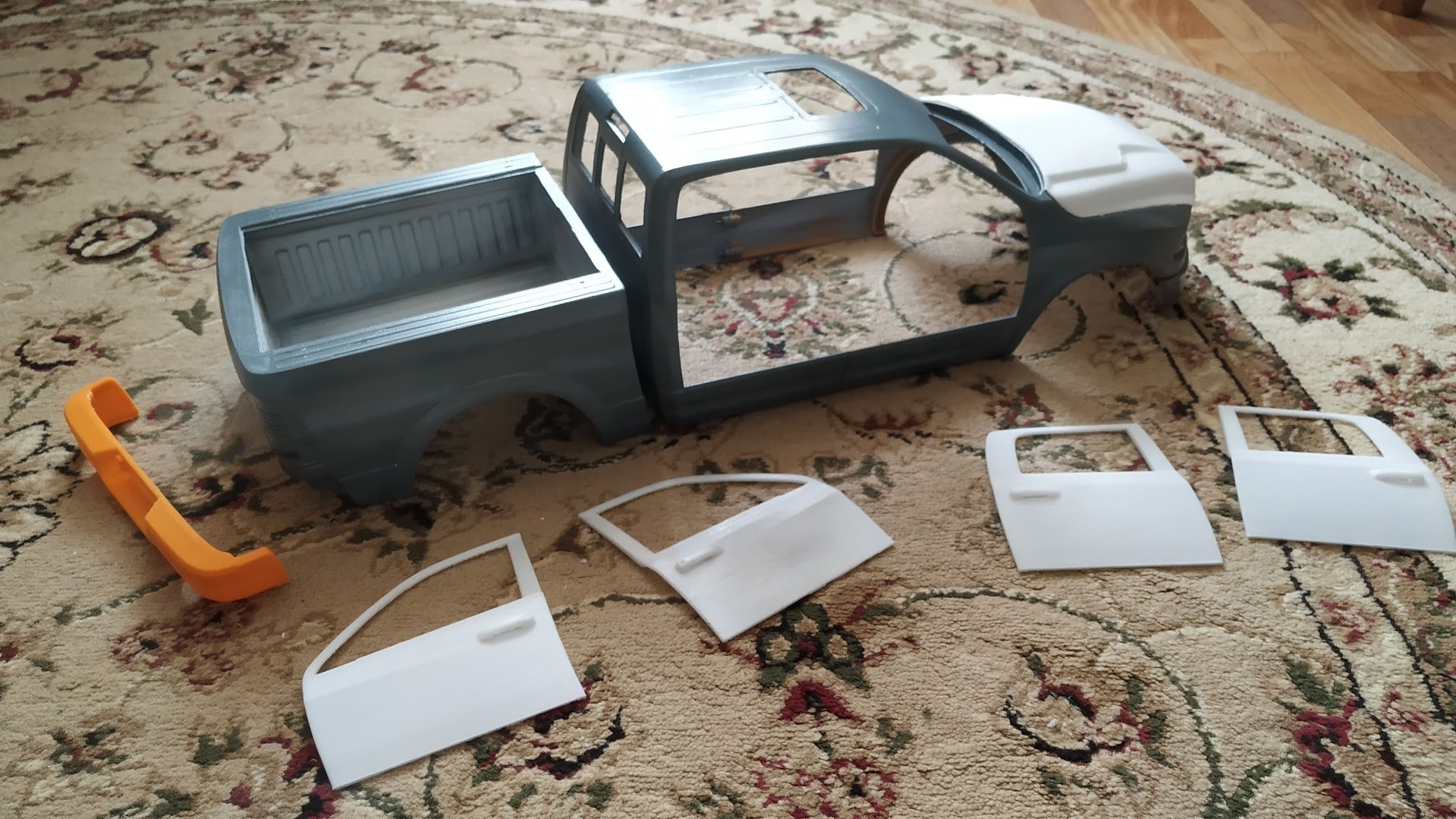 3D printer RC car body Dodge RAM Axial, RC4WD • made with Anycubic ...