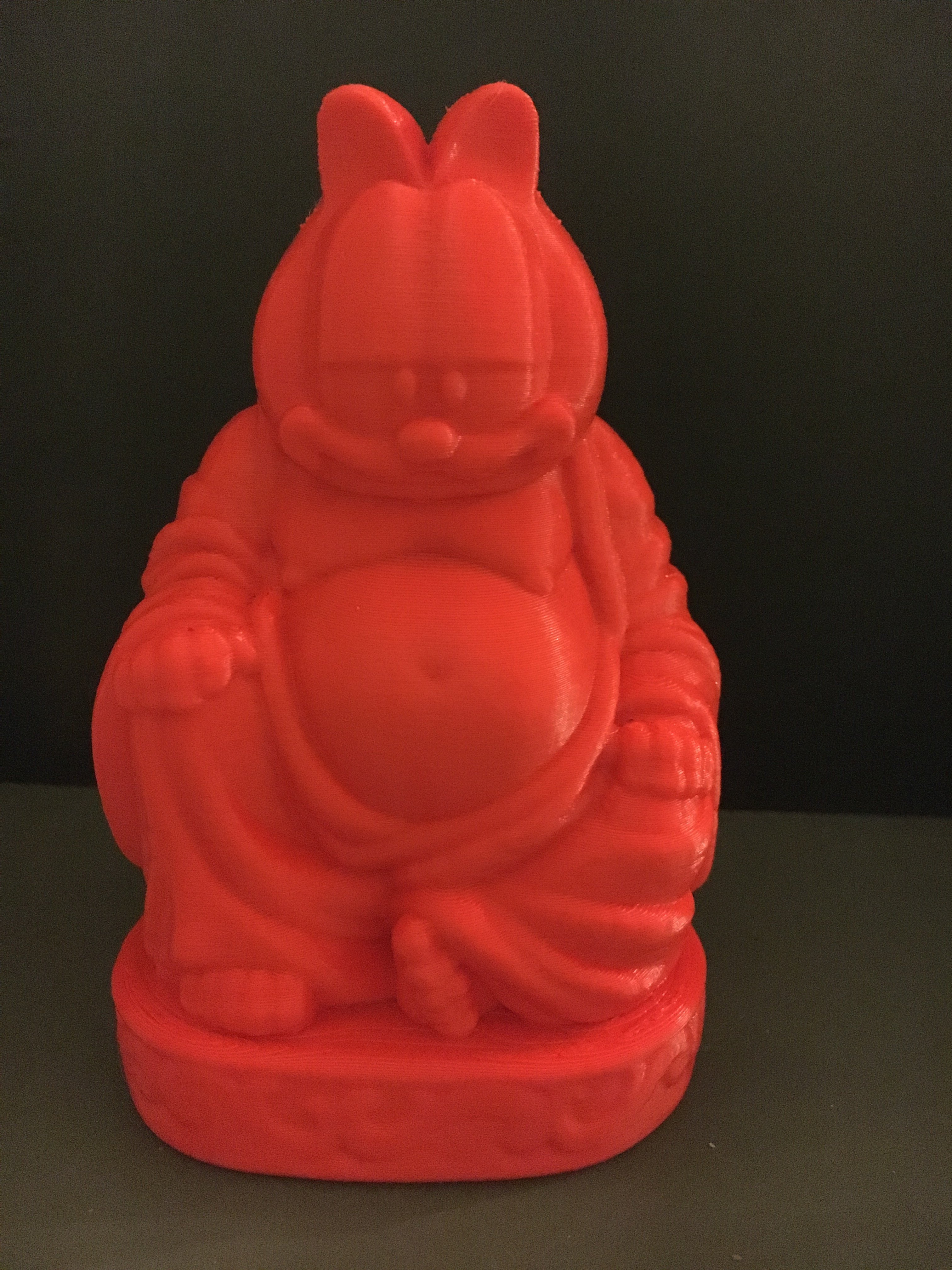 3D print Garfield Buddha・Cults