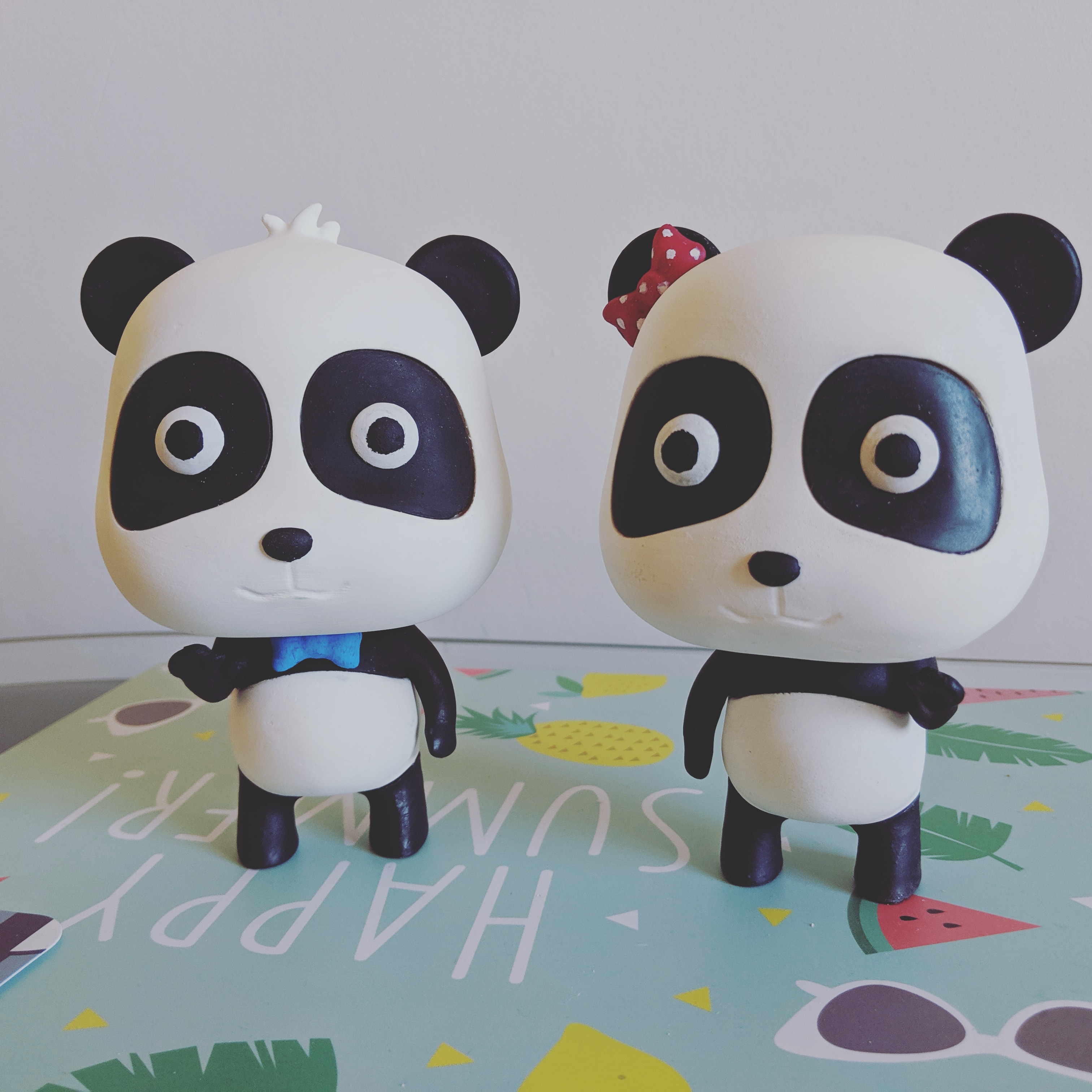 3D file BabyBus (Kiki and MiuMiu) 🐼 ・3D printable model to download・Cults