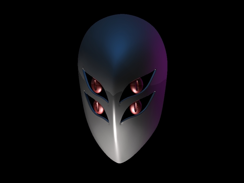 👾 Me!Me!Me! Mememe Mask Evangelion・ 3D File for ・Cults