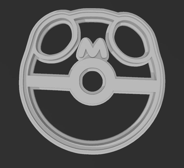 STL file Master Ball cookie cutter 🍪 ・Model to download and 3D print・Cults