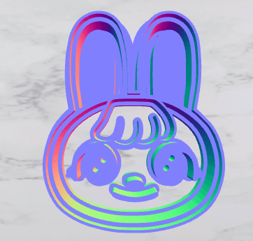 STL file Animal Crossing cookie cutter - Sasha 🍪 ・Model to download and ...