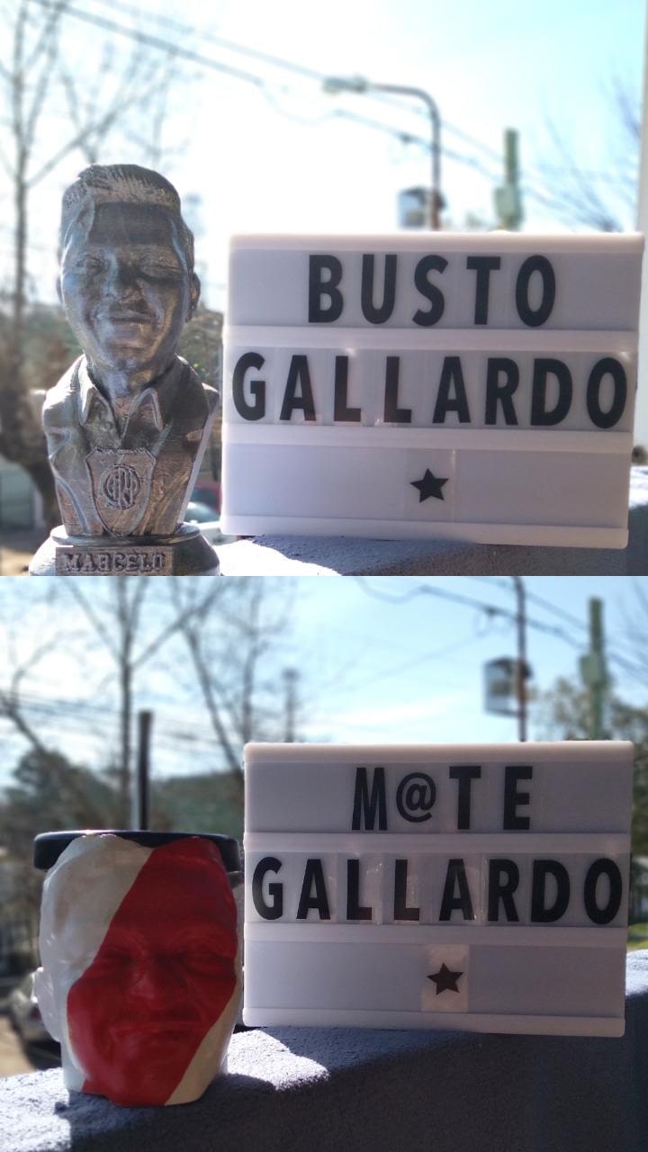 STL file MARCELO GALLARDO BUST 👤 ・3D printable design to download・Cults