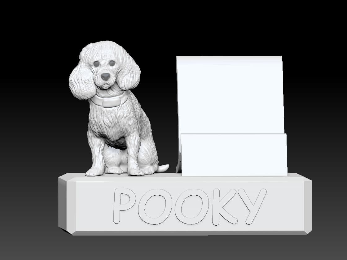 STL file POODLE DOG 🐩 (OBJ)・Design to download and 3D print・Cults