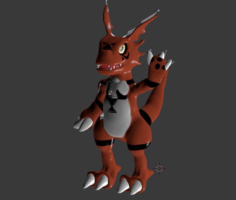 Free 3D file Guilmon 🎲 ・3D printer model to download・Cults