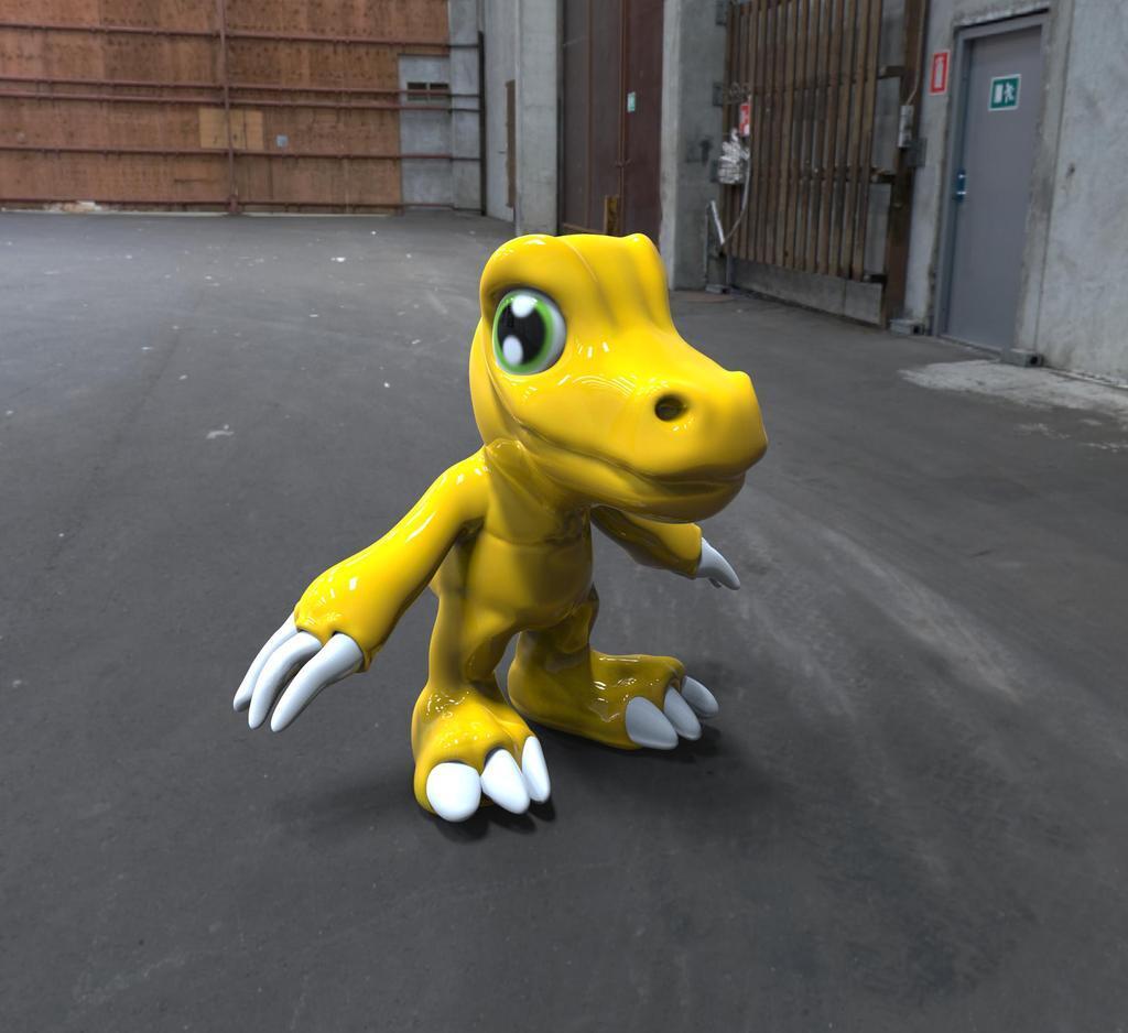 Archivo 3D gratis Toy Digimon Agumon 🐉 ・Objeto imprimible en 3D para ...