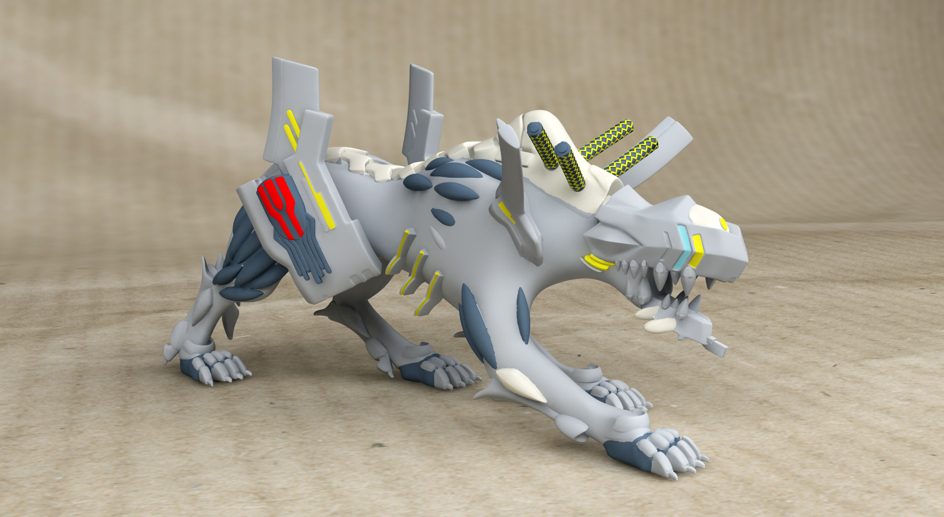 🦸 US Evangelion/Wolfpac Anima - STL・ STL File for ・Cults