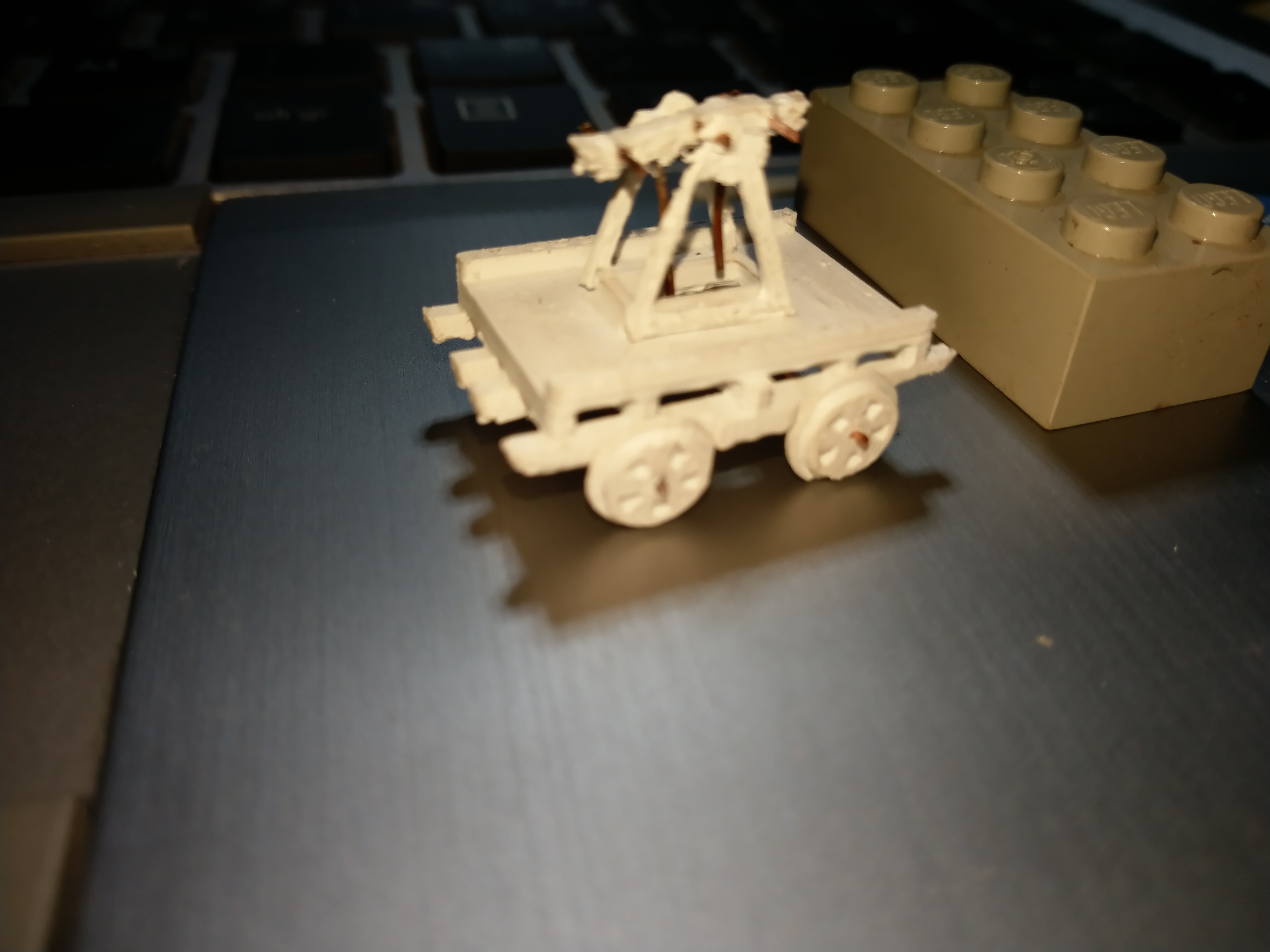 3D print HO Scale Hand Pump Car • made with Anet A4・Cults