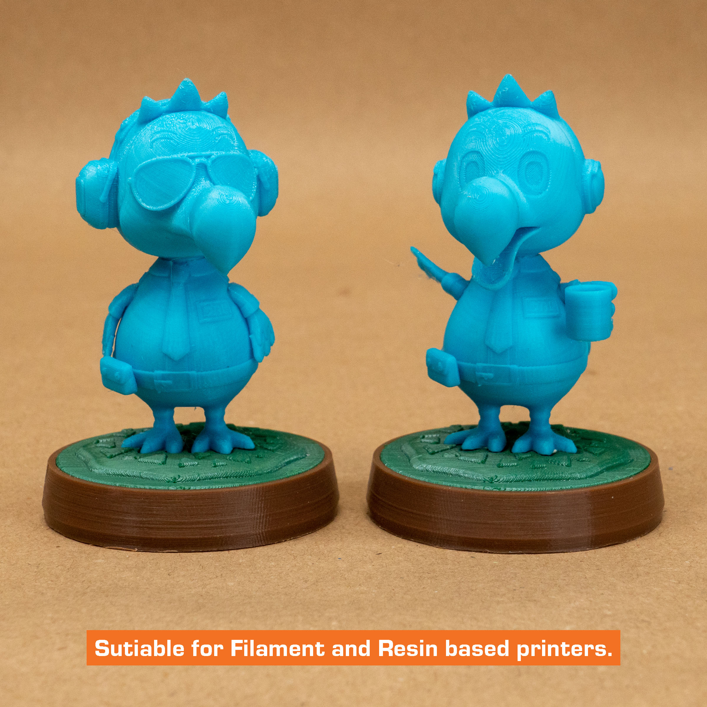 🦤 Animal Crossing Dodo 3D Models - Amiibo Scale - 3d Printable Animal ...