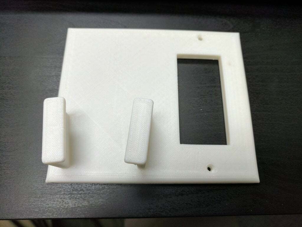 🪞 Light Switch Remote Holder (Centre/Left/Right)・Free STL File for ・Cults