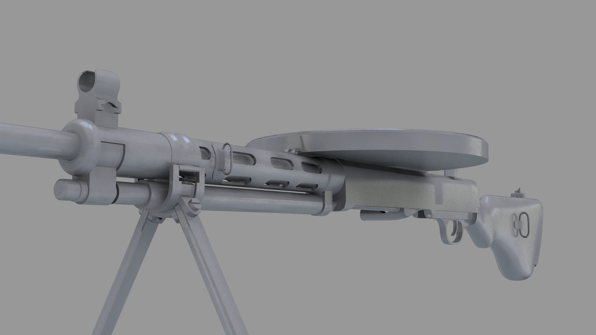 🌈 Rainbow Six Siege - Tachanka DP-28 Machine Gun・ 3D File for ・Cults