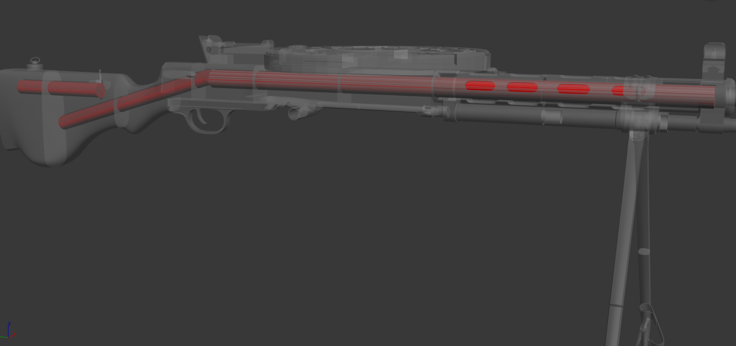 🌈 Rainbow Six Siege - Tachanka DP-28 Machine Gun・ 3D File for ・Cults