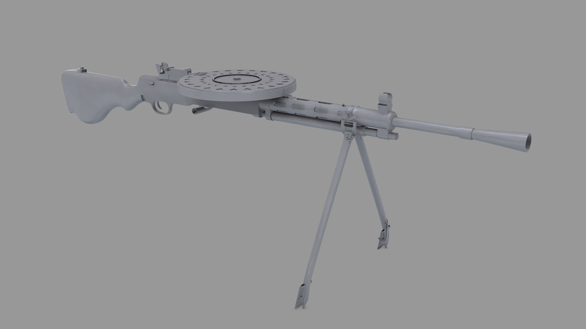 🌈 Rainbow Six Siege - Tachanka DP-28 Machine Gun・ 3D File for ・Cults