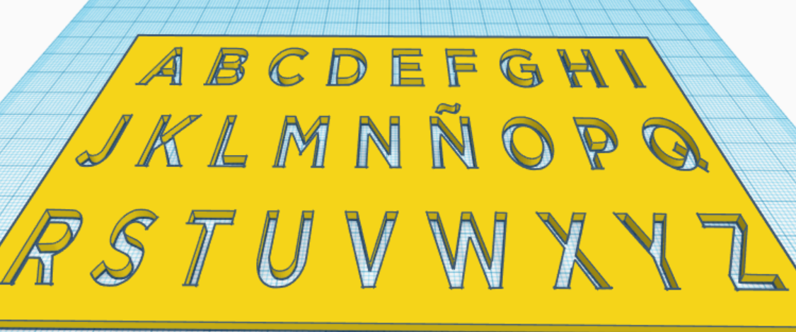 Free STL file DRAW ALPHABET 👽・3D printer model to download・Cults