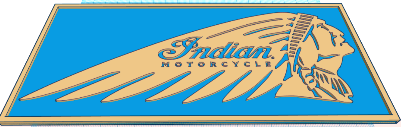 🏍️ INDIAN MOTORCYCLE・Free STL File for ・Cults