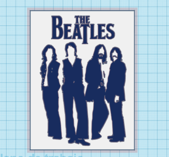 Free STL file BEATLES 3D PICTURE FRAME 🖼️ ・3D printable object to ...