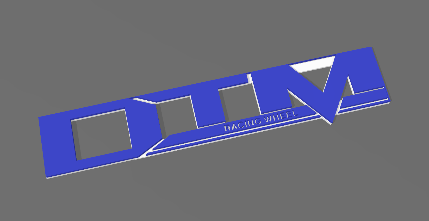 Free STL file DTM RACING 👽・3D printer design to download・Cults