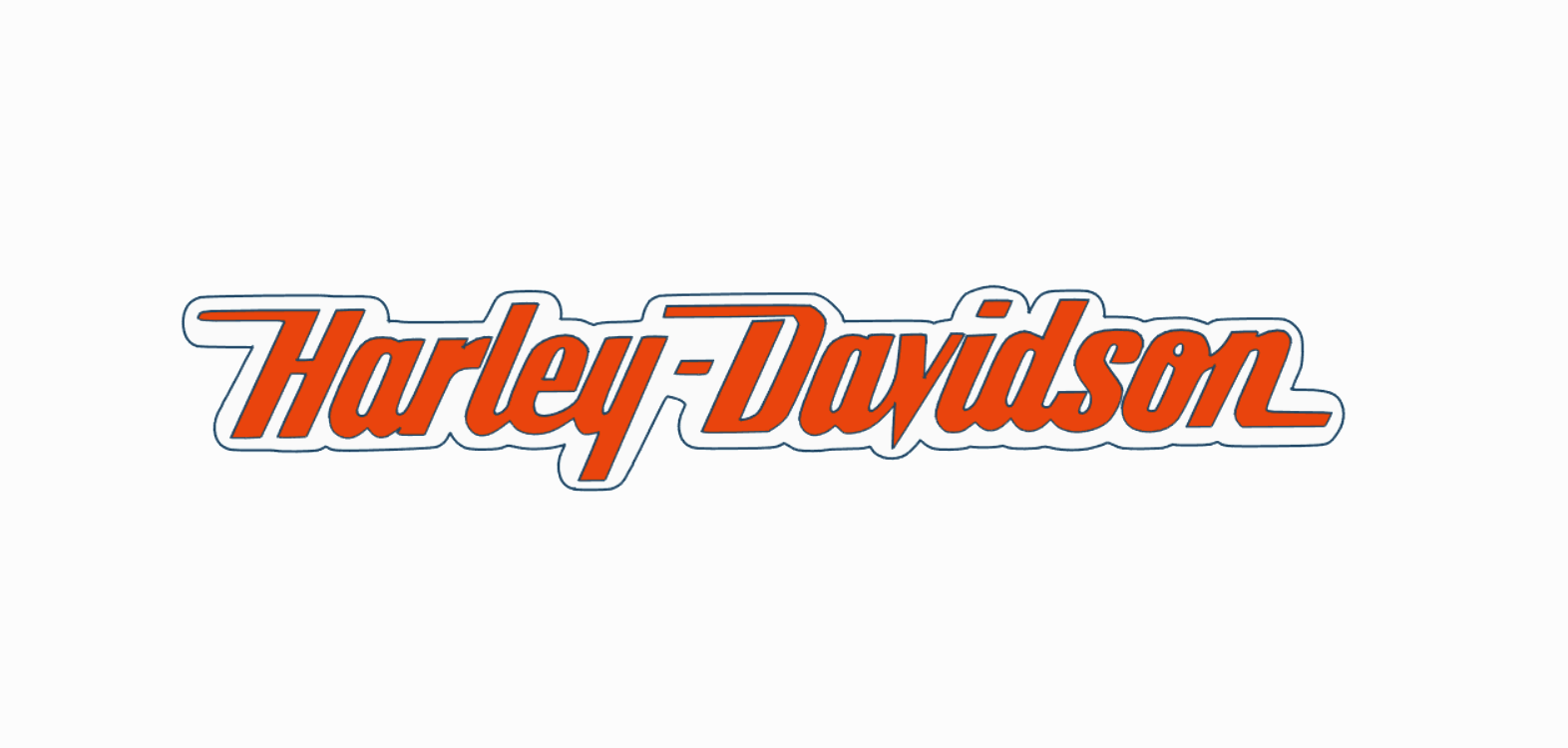 🏍️ HARLEY DAVIDSON BADGE・Free STL File for ・Cults